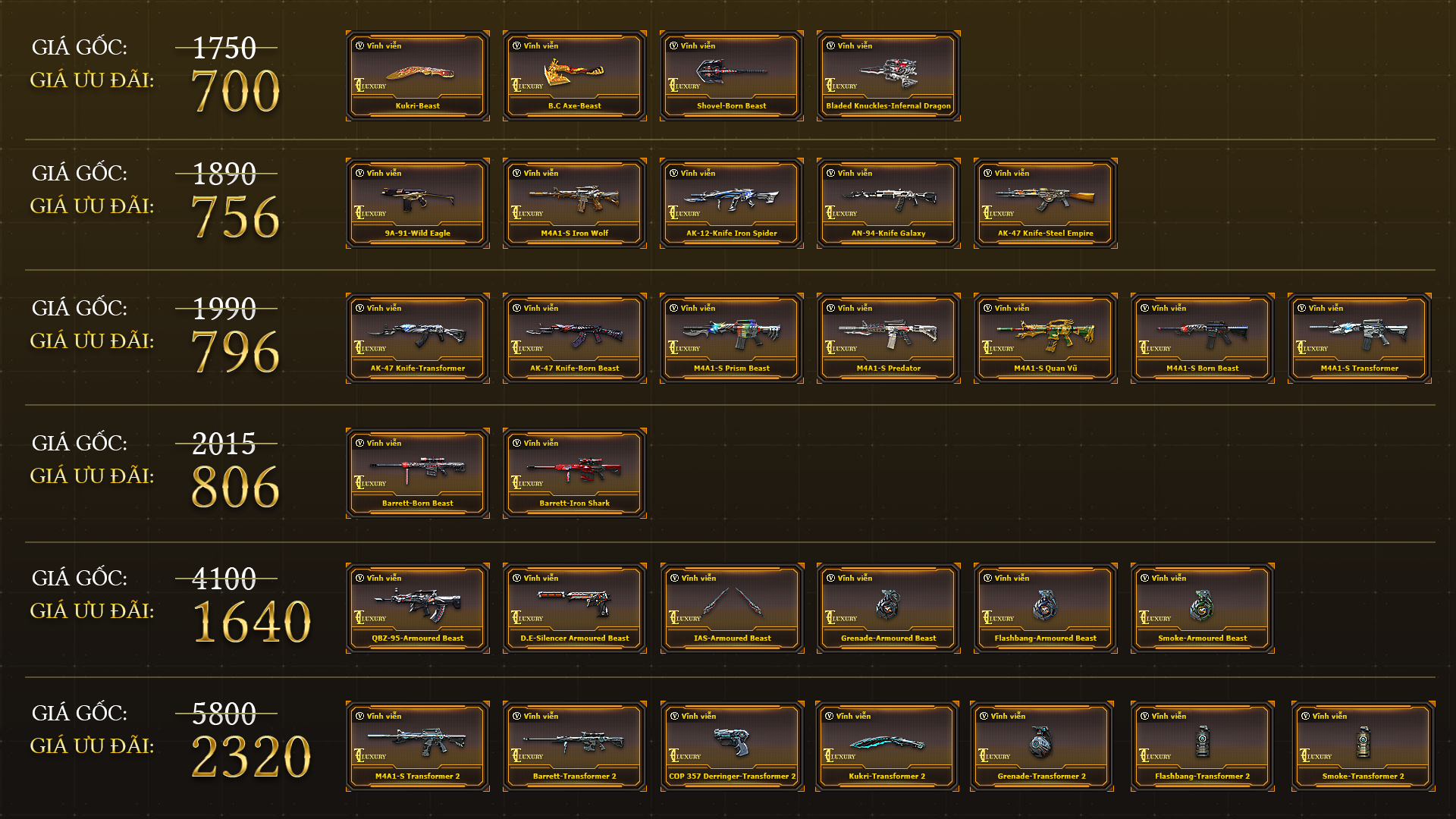 Trang chủ CrossFire Việt Nam