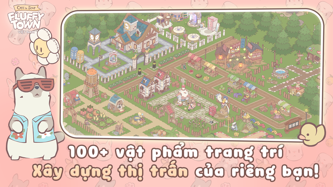 Chi tiết game - Cats & Soup: Fluffy Town - GoPlay